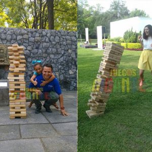 TORRE GIGANTE DE PLASTICO (JENGA GIGANTE) – Juegos Gigantes