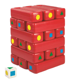 TORRE GIGANTE DE PLASTICO (JENGA GIGANTE) – Juegos Gigantes