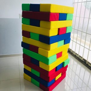 Jenga de Hule Espuma 1.20 m – Juegos Gigantes
